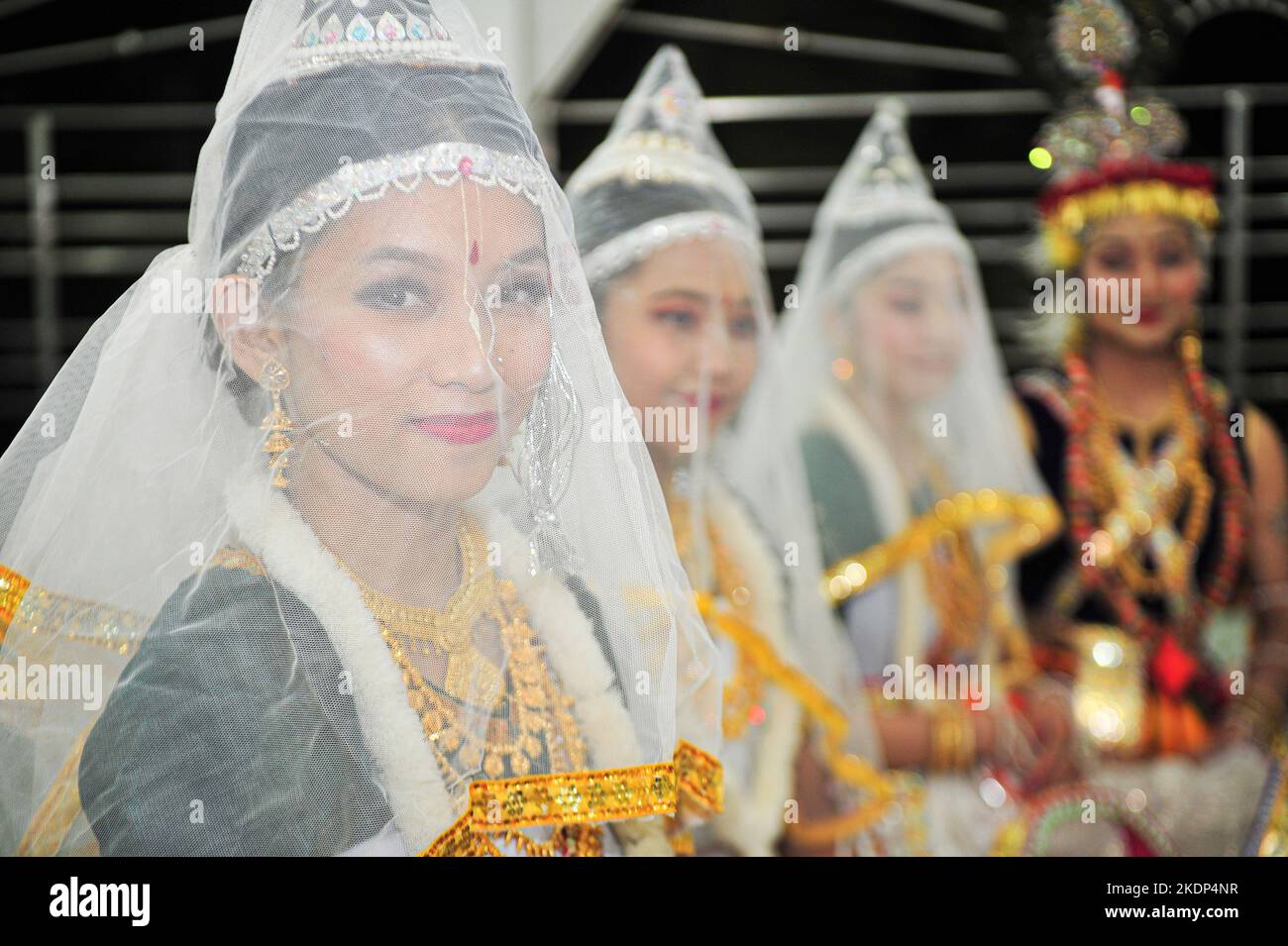Non Exclusive: Nov 07,2022- Sylhet, Bangladesh: Portraiture of Manipuri ...