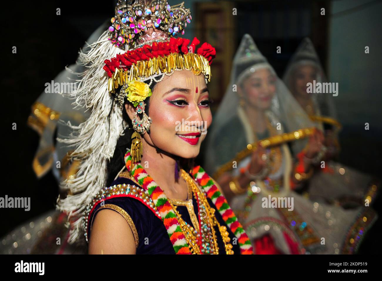 Non Exclusive: Nov 07,2022- Sylhet, Bangladesh: Portraiture of Manipuri ...