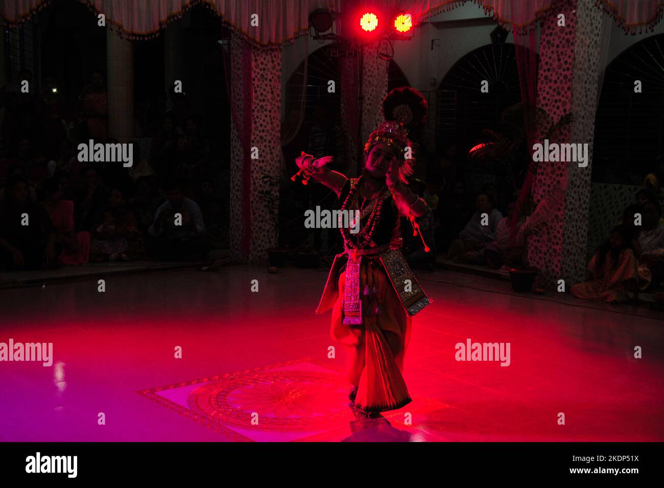 Non Exclusive: Nov 07,2022- Sylhet, Bangladesh: Manipuri Girls attire ...