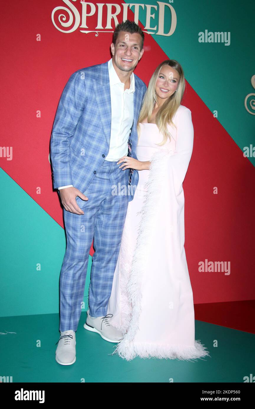 New York, NY, USA. 07th Nov, 2022. Rob Gronkowski at the Apple Original ...