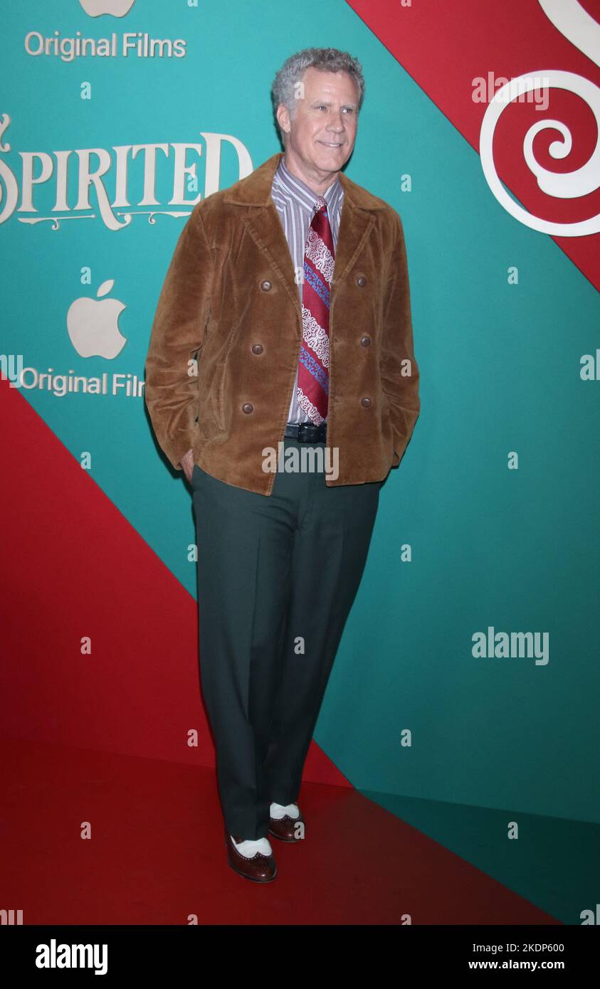 New York, NY, USA. 07th Nov, 2022. Will Ferrell at the Apple Original ...