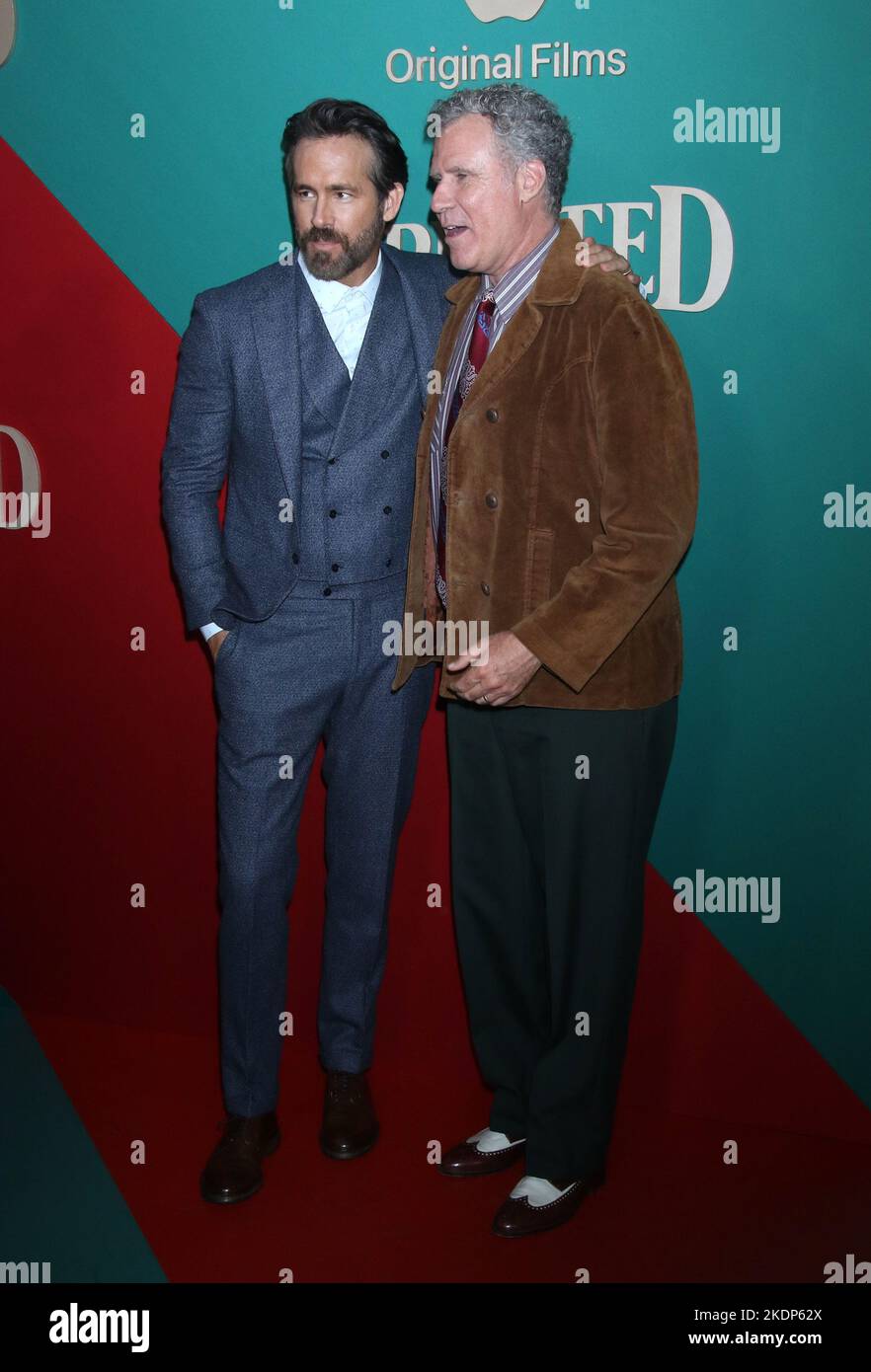 New York, NY, USA. 07th Nov, 2022. Ryan Reynolds and Will Ferrell at ...