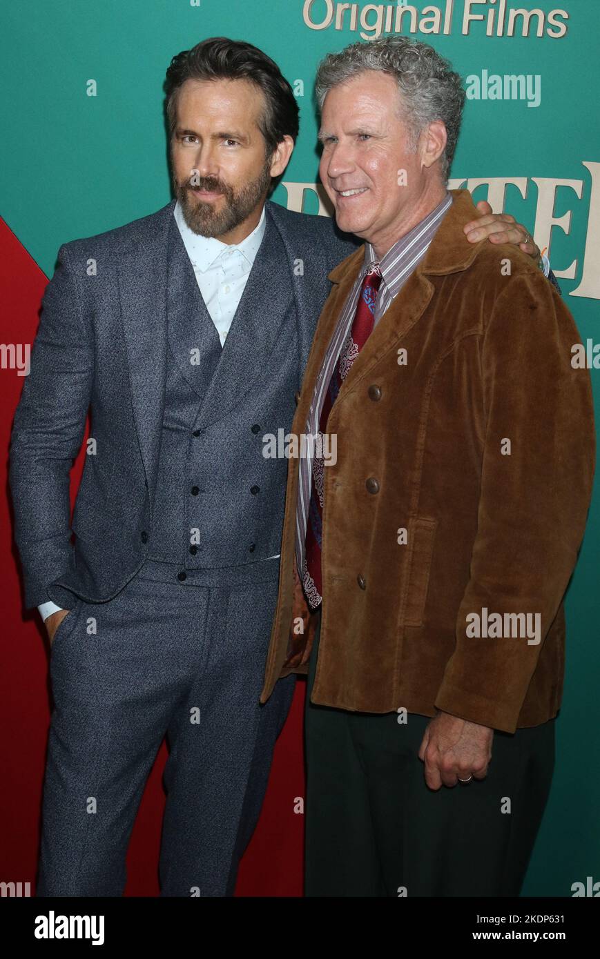 New York, NY, USA. 07th Nov, 2022. Ryan Reynolds and Will Ferrell at ...