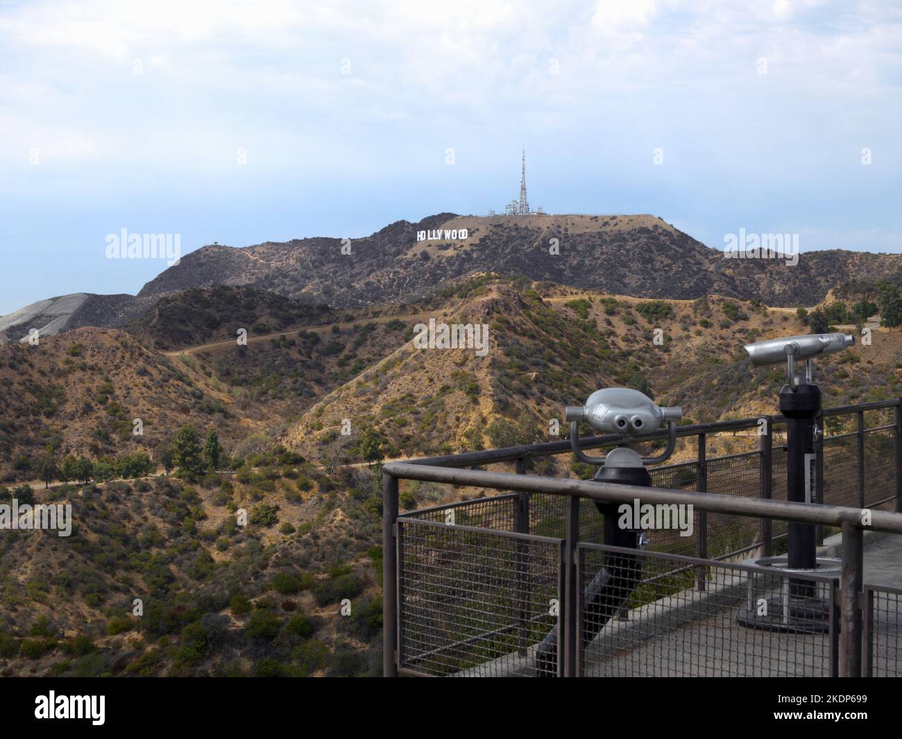 Hike to hollywood sign hi-res stock photography and images - Alamy