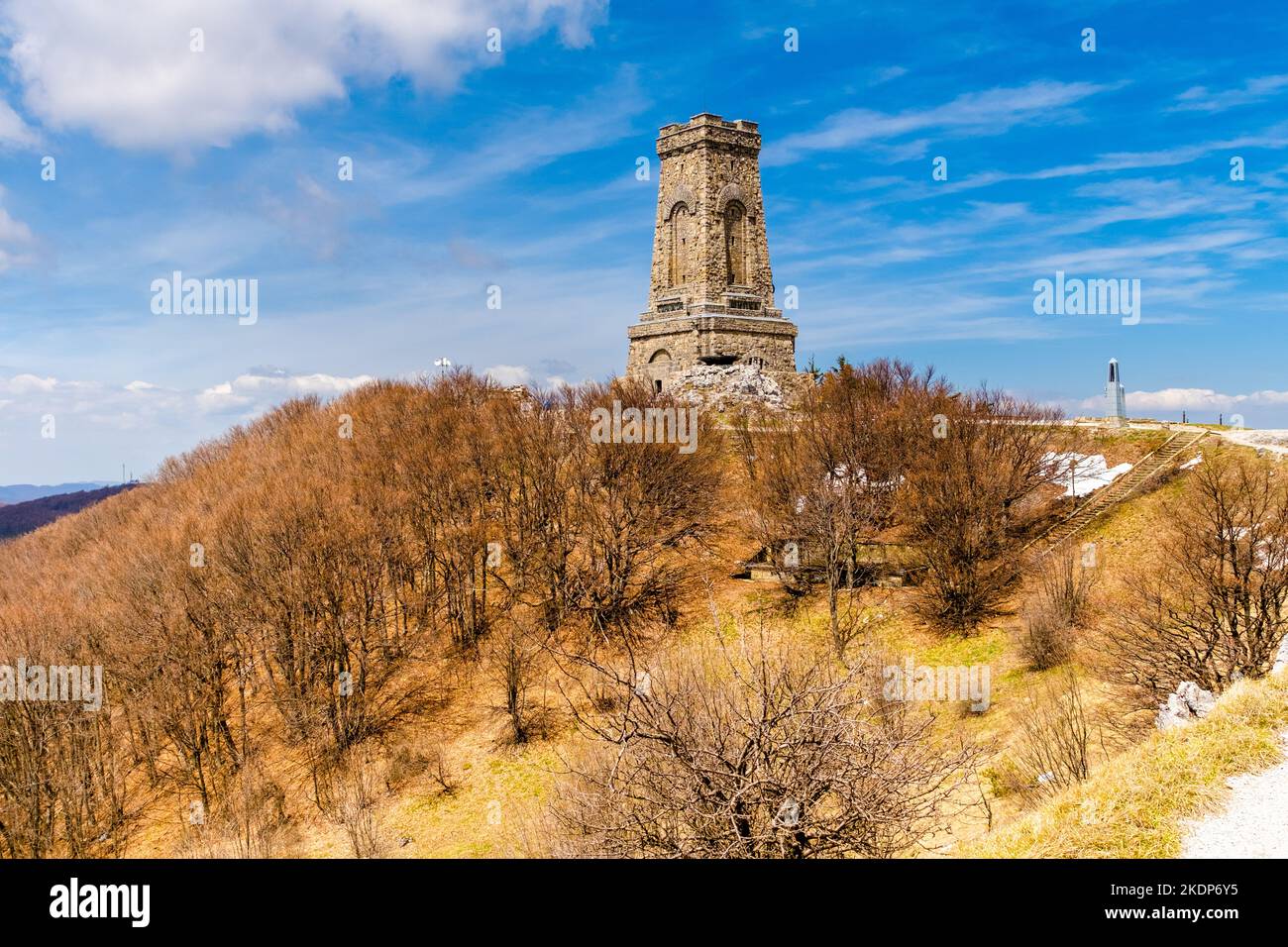 Monument to Freedom commemorating battle at Shipka pass in 1877-1878 in ...