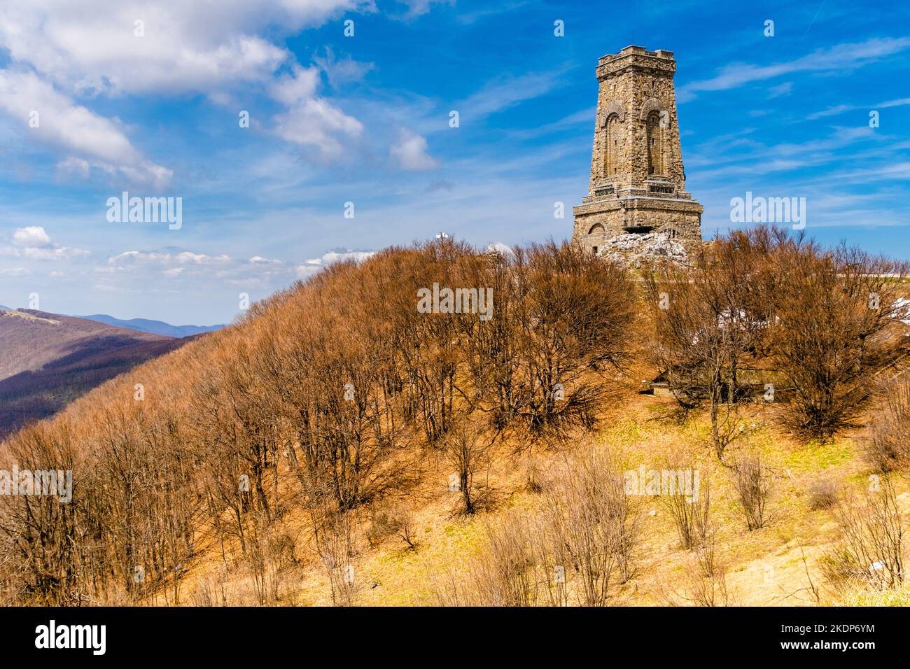 Monument to Freedom commemorating battle at Shipka pass in 1877-1878 in ...