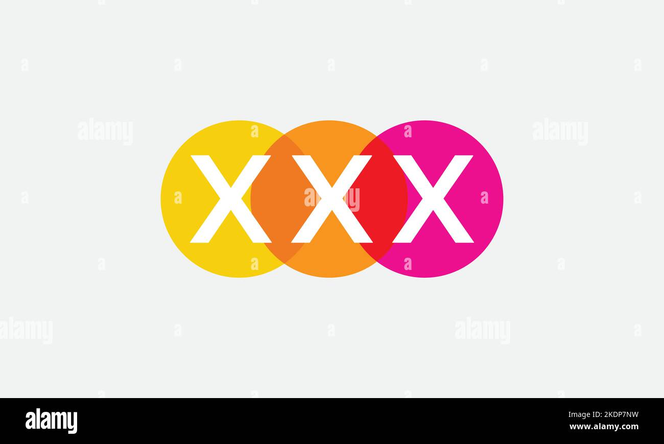 Logos with multicolored letters Stock Vector Images - Alamy