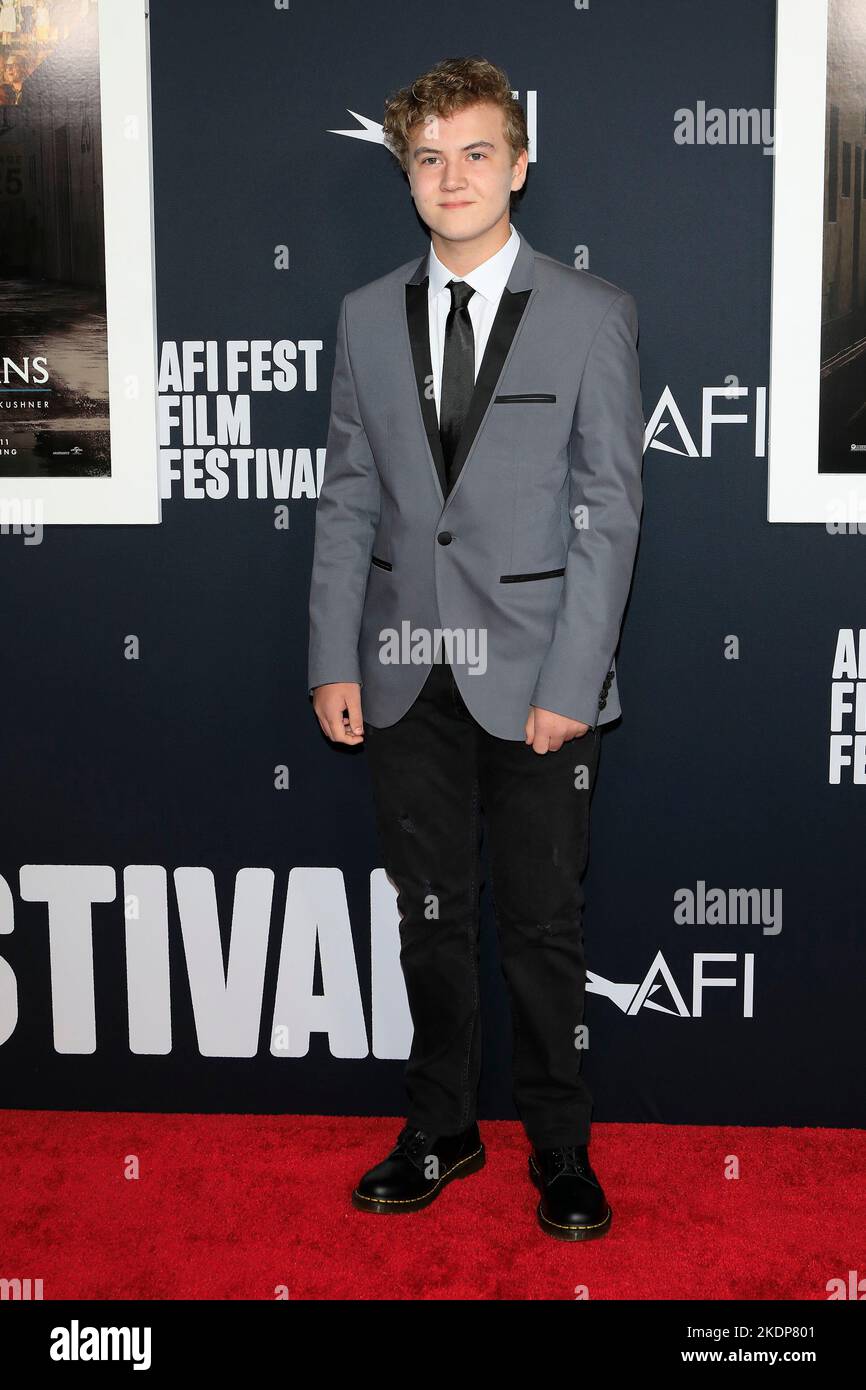 LOS ANGELES - NOV 6: Cooper Dodson at the AFI Fest - The Fabelmans at ...