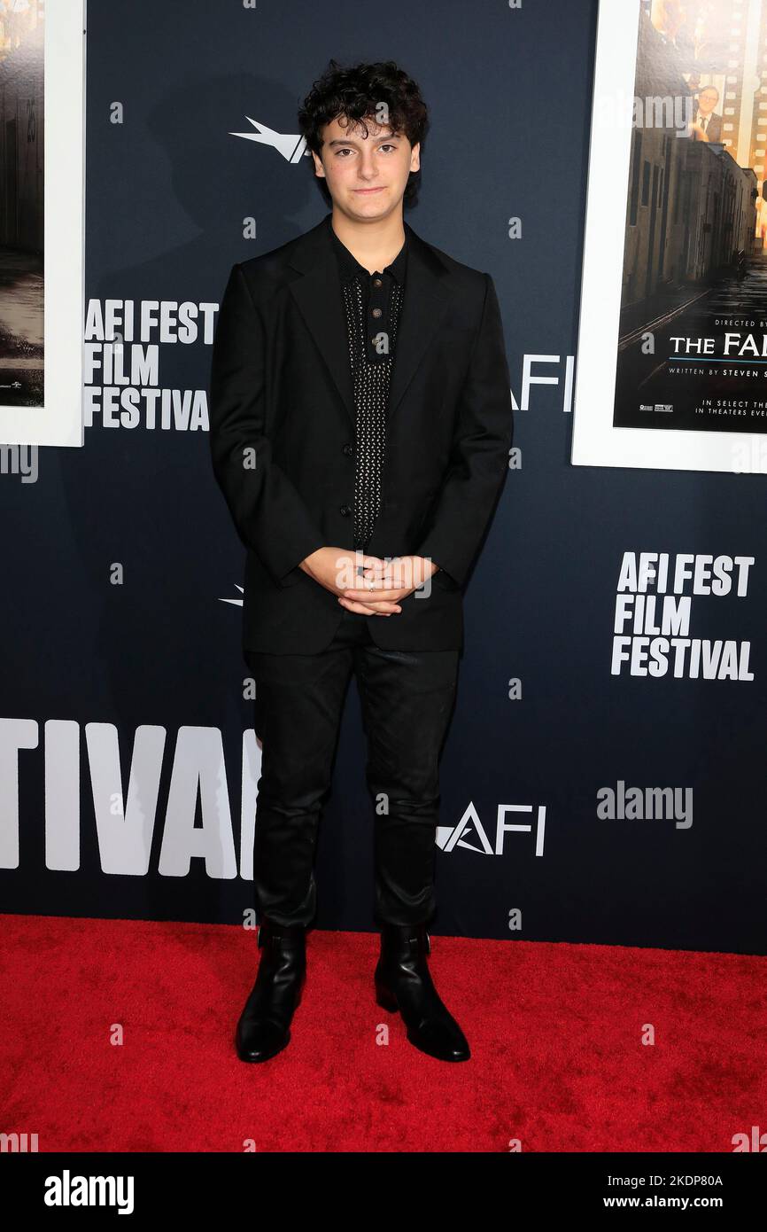 LOS ANGELES - NOV 6: Nicholas Cantu at the AFI Fest - The Fabelmans at ...