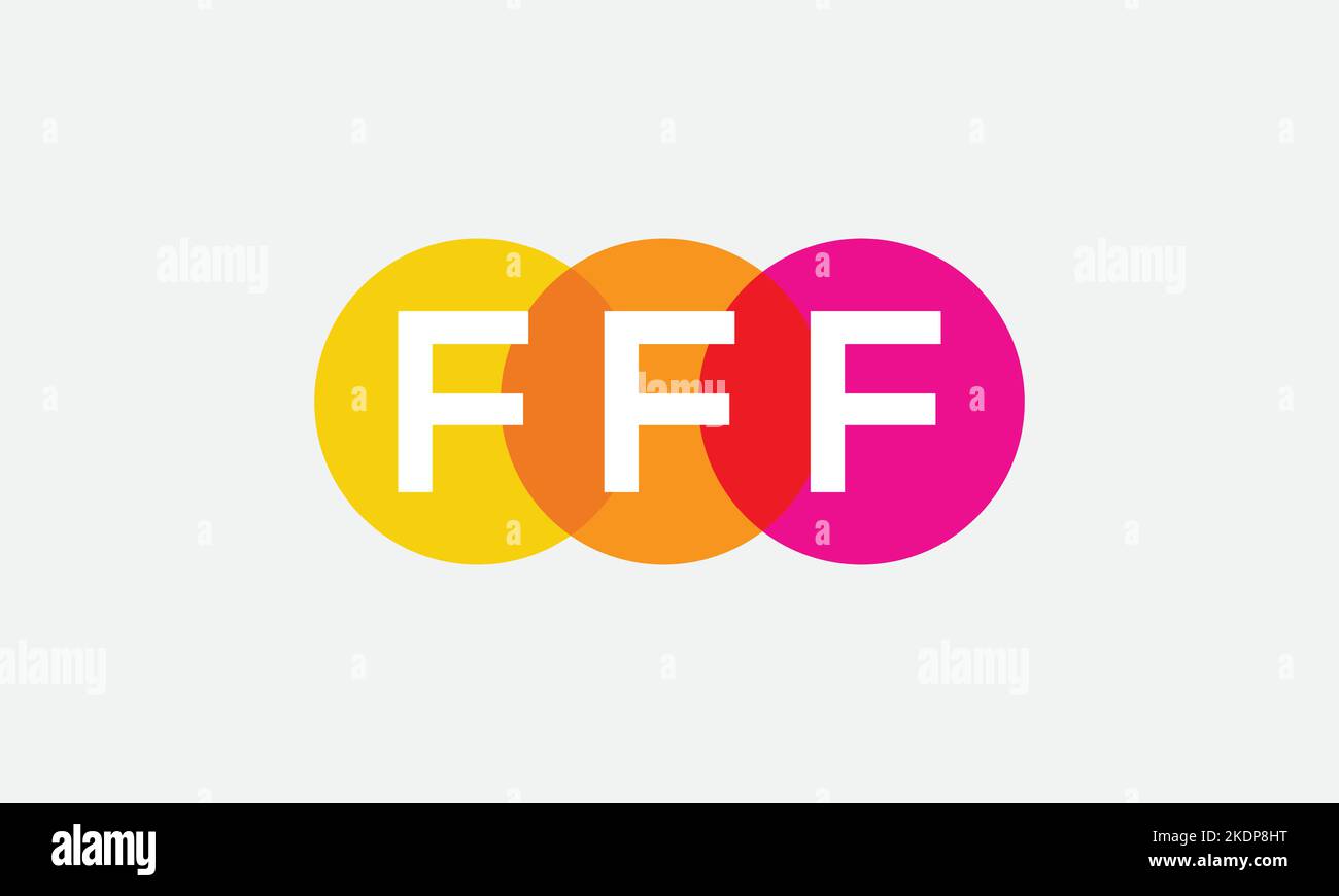 3 colour circle logo hi-res stock photography and images - Alamy