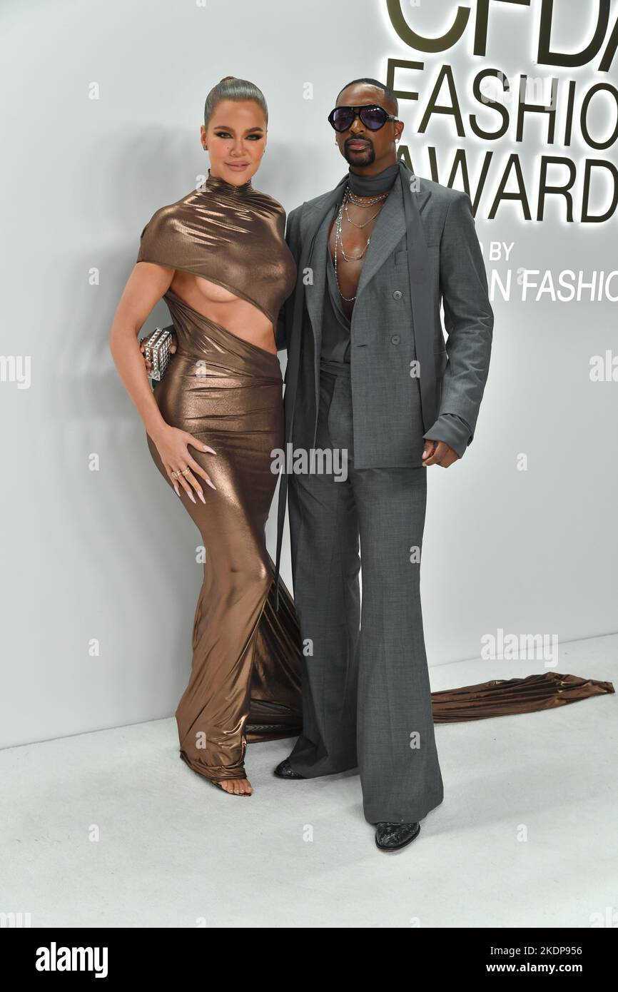 Khloe Kardashian and LaQuan Smith attend the CFDA Fashion Awards at Casa Cipriani on November 07 ...
