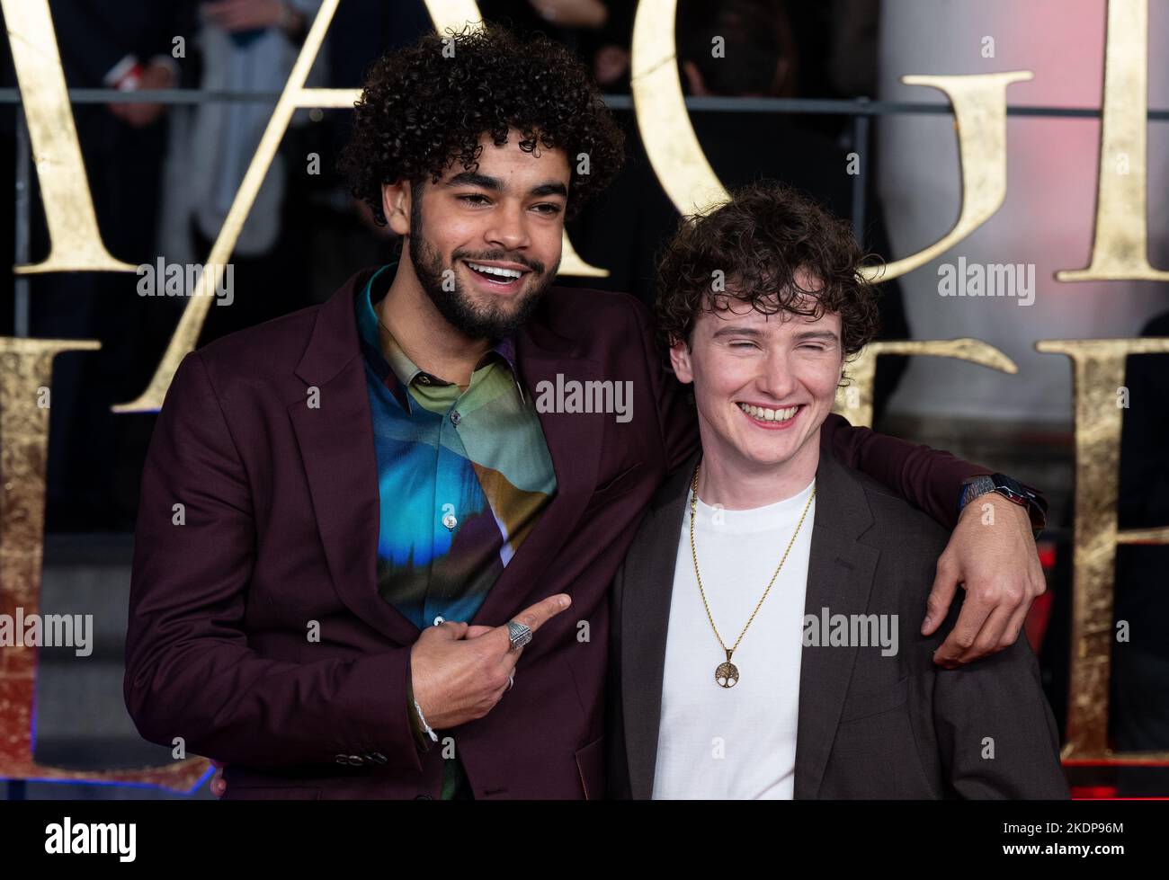 Munich, Germany. 07th Nov, 2022. Amir Wilson (l) and Elliot Courtiour ...