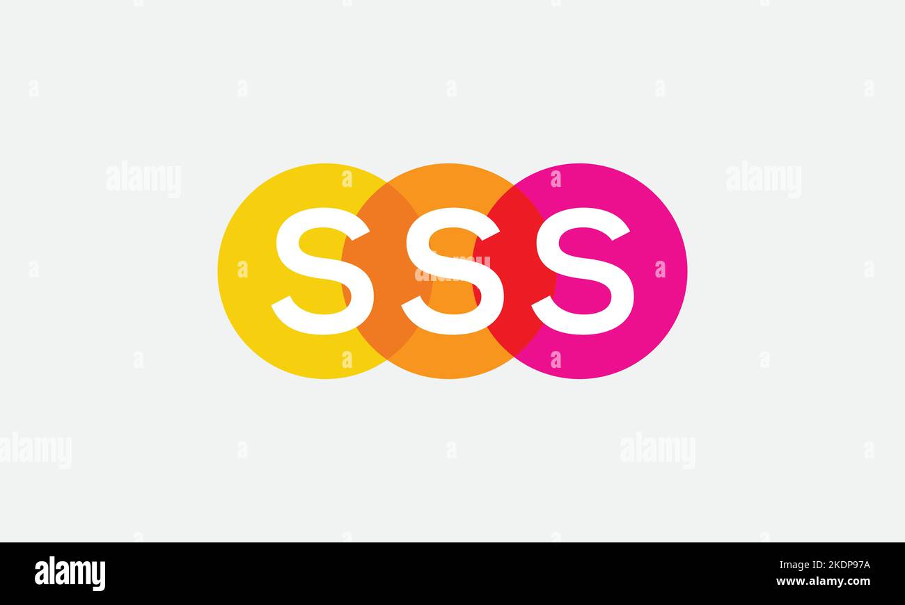 Multi Color Circle logo and colourful circle monogram vector and ...