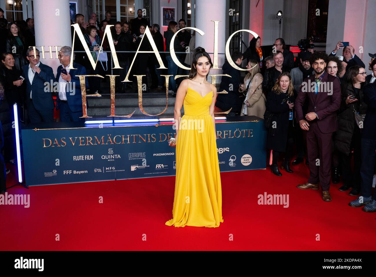 Munich, Germany. 07th Nov, 2022. Asha Banks, actress, arrives at the ...