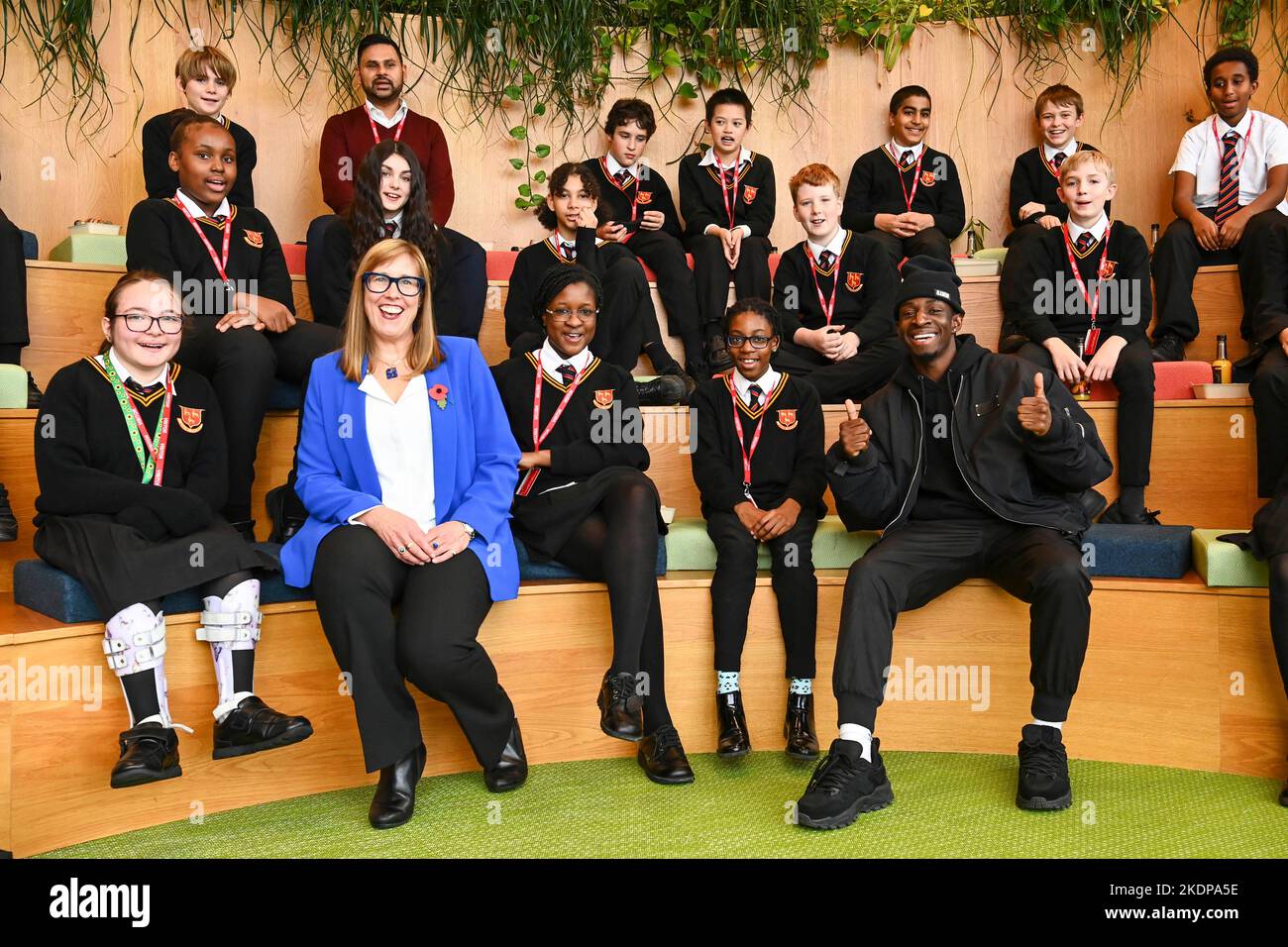 EDITORIAL USE ONLY Youtuber Tobi Brown (right) and Amazon's Lauren ...