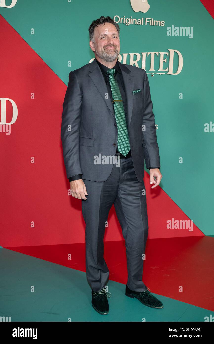 New York, NY, on Nov. 7, 2022. Sean Anders arrives on the red carpet ...