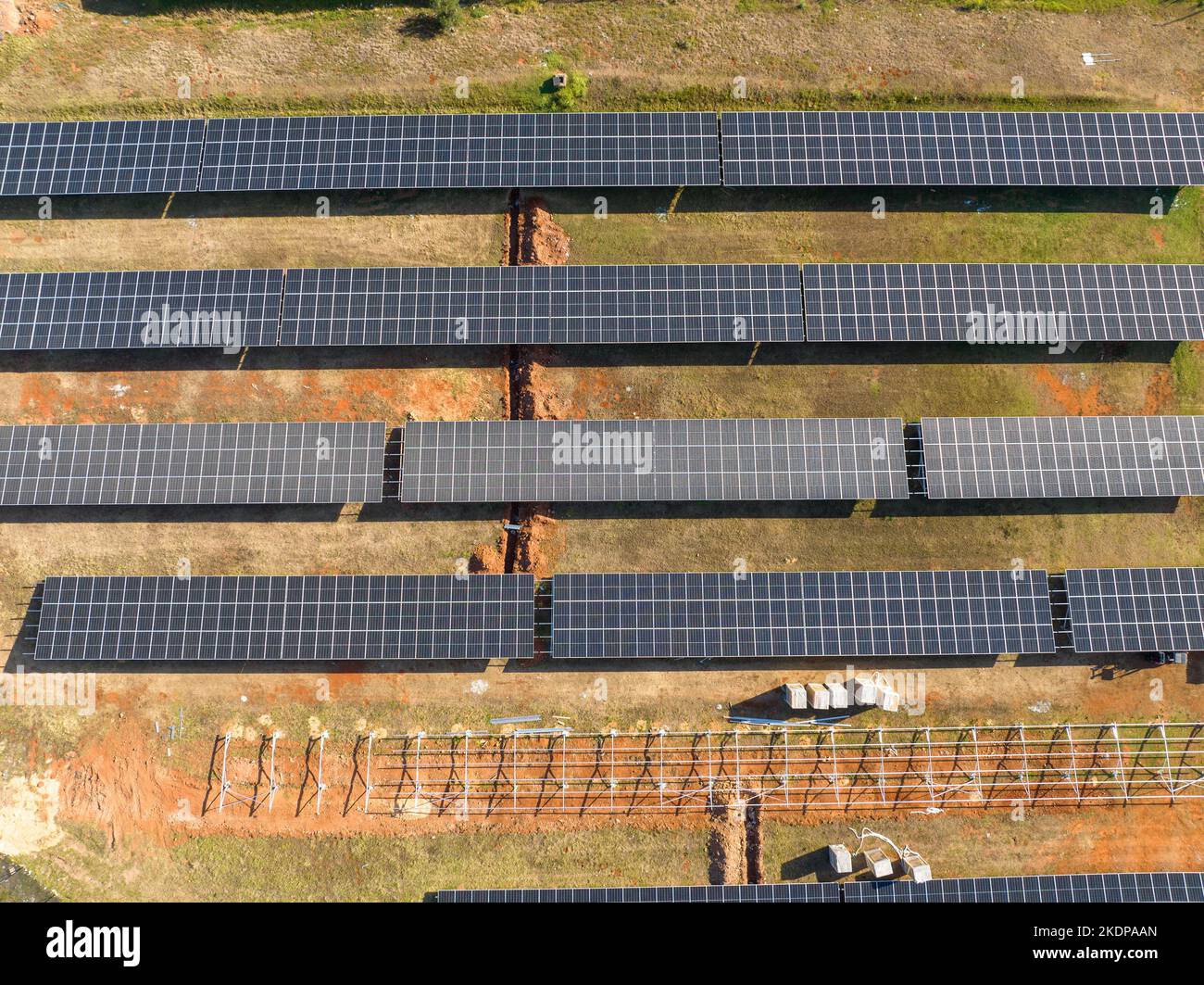 Solar panels shot drone hi-res stock photography and images - Alamy