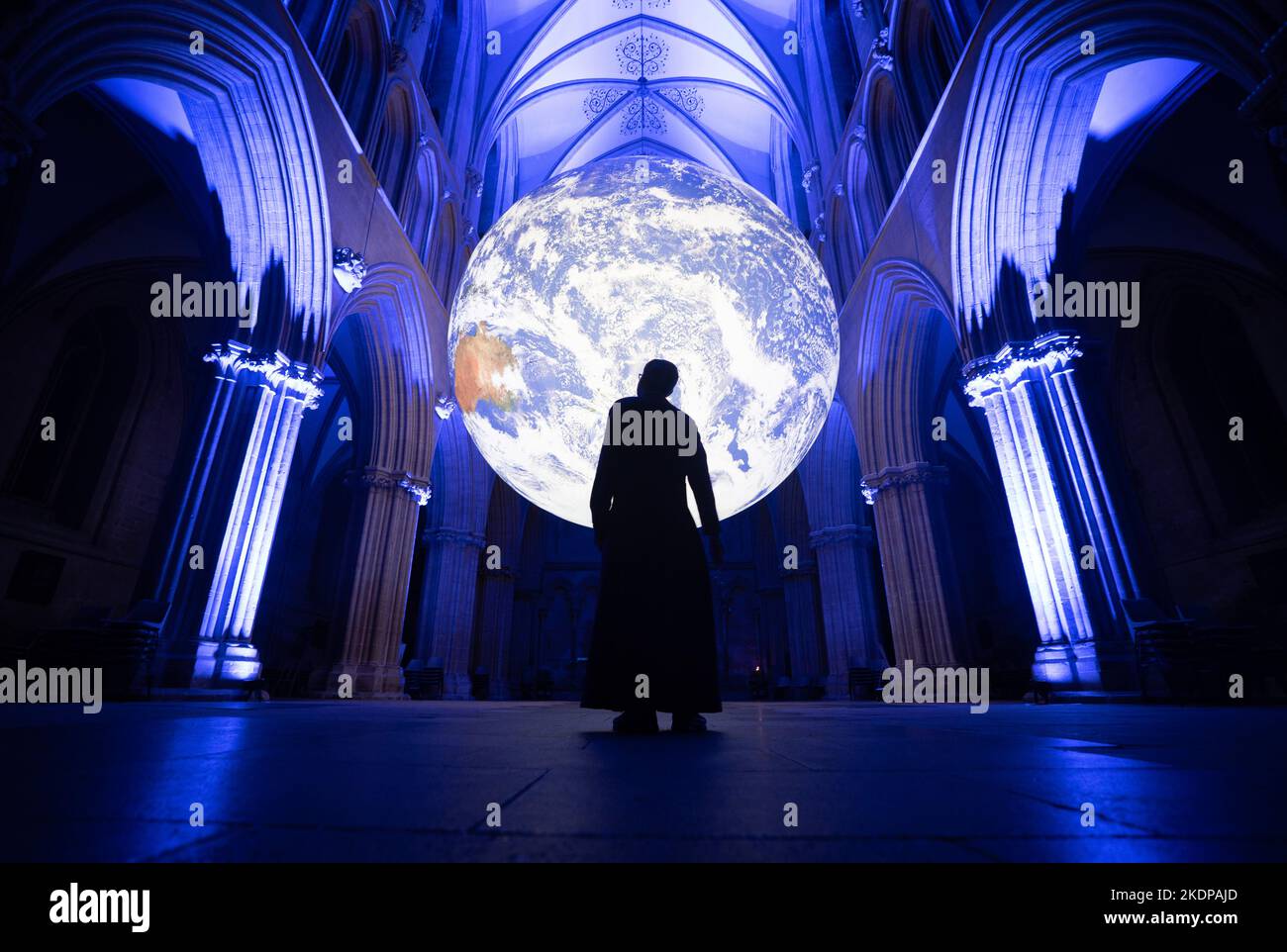 Gaia, Luke Jerram's seven-metre-wide replica of the earth, created ...