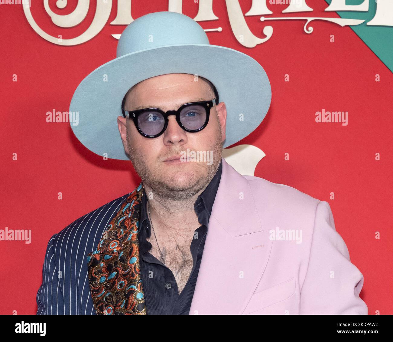 New York, USA. 07th Nov, 2022. Dominic Lewis arrives on the red carpet ...