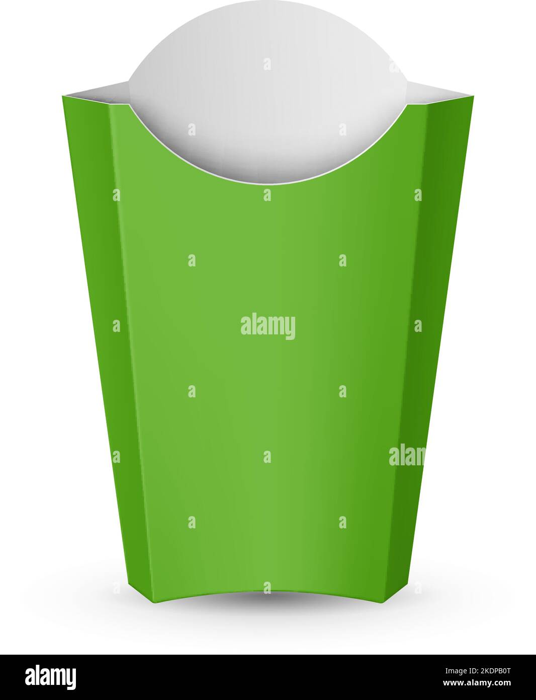 Empty fast food chip Stock Vector Images - Alamy