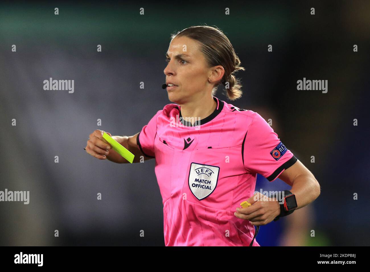 File photo dated 22-10-2020 of Match referee Stephanie Frappart. The ...