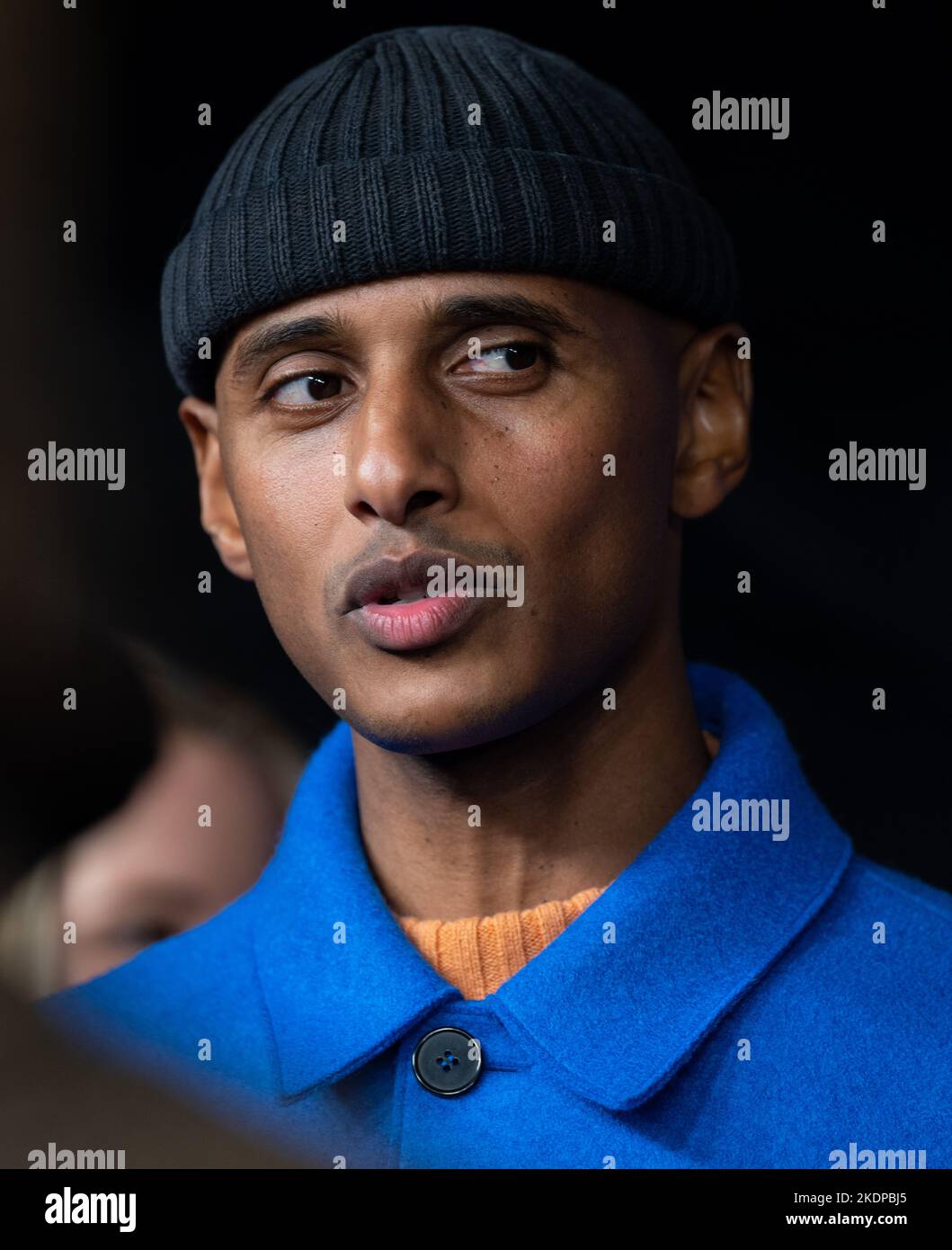 Munich, Germany. 07th Nov, 2022. Tedros "Teddy" Teclebrhan, actor ...