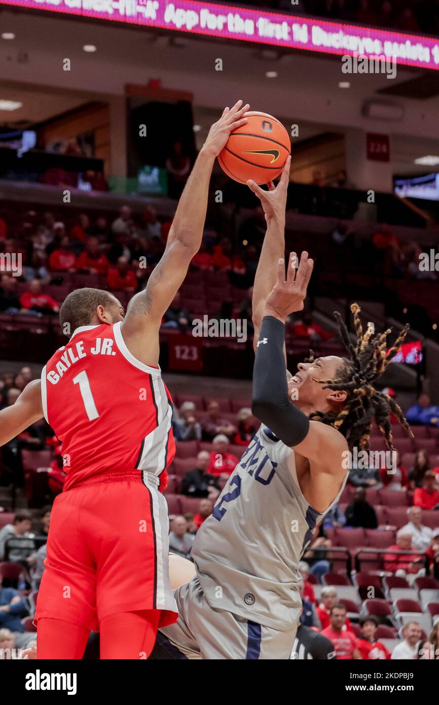 Columbus, Ohio, USA. 7th Nov, 2022. Ohio State Buckeyes guard RODDY ...