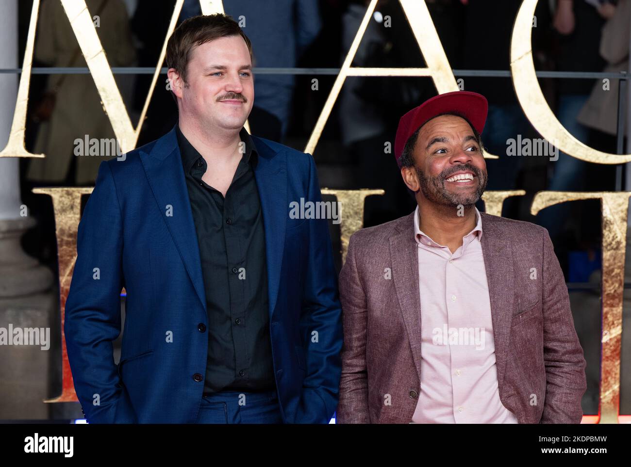 Munich, Germany. 07th Nov, 2022. Simon Pearce (r) and Frederic ...