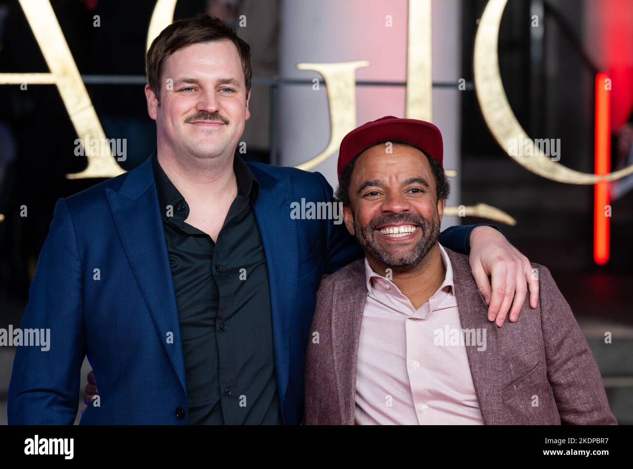 Munich, Germany. 07th Nov, 2022. Simon Pearce (r) and Frederic ...