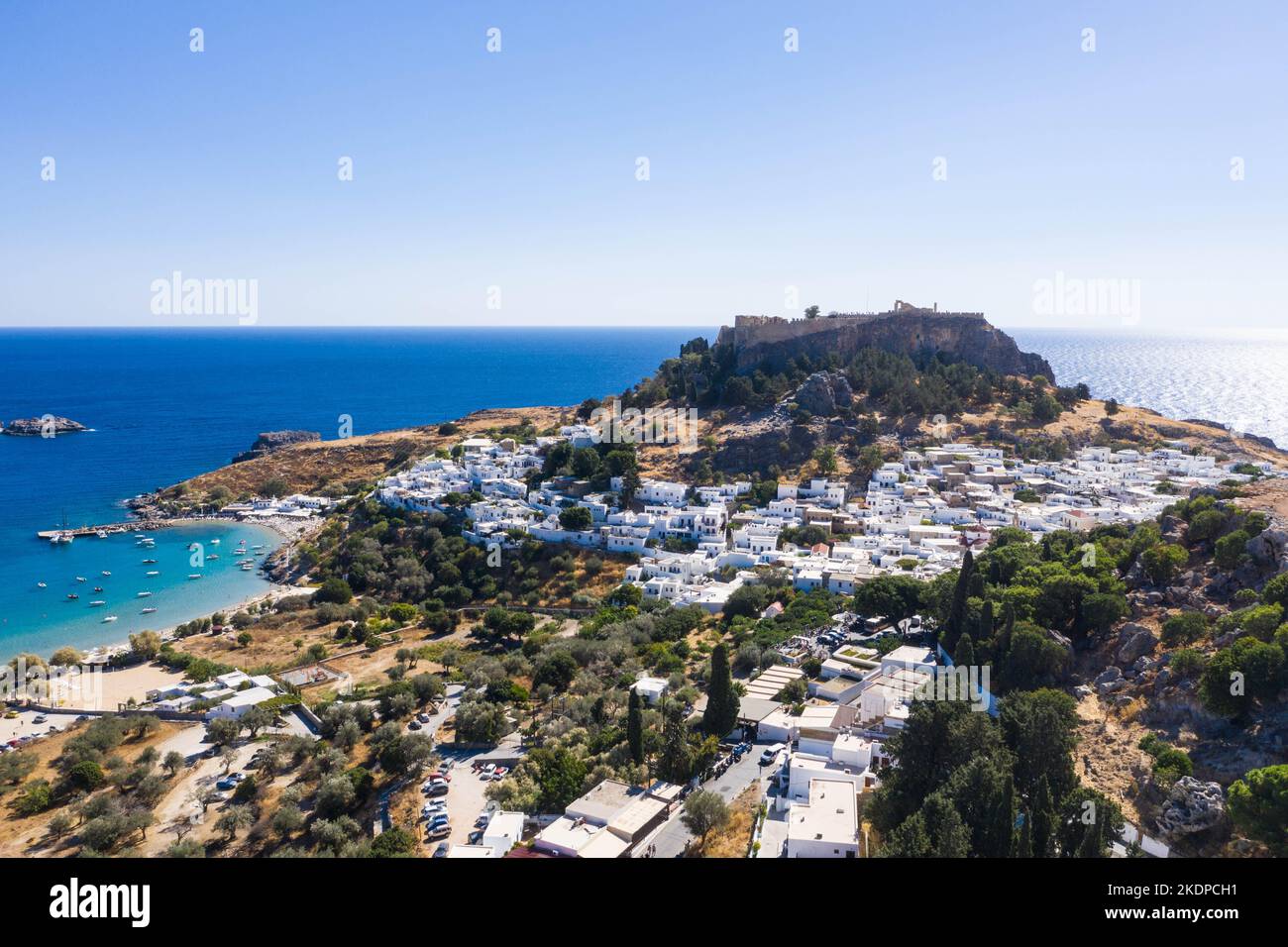 Rhodos lindos hi-res stock photography and images - Alamy