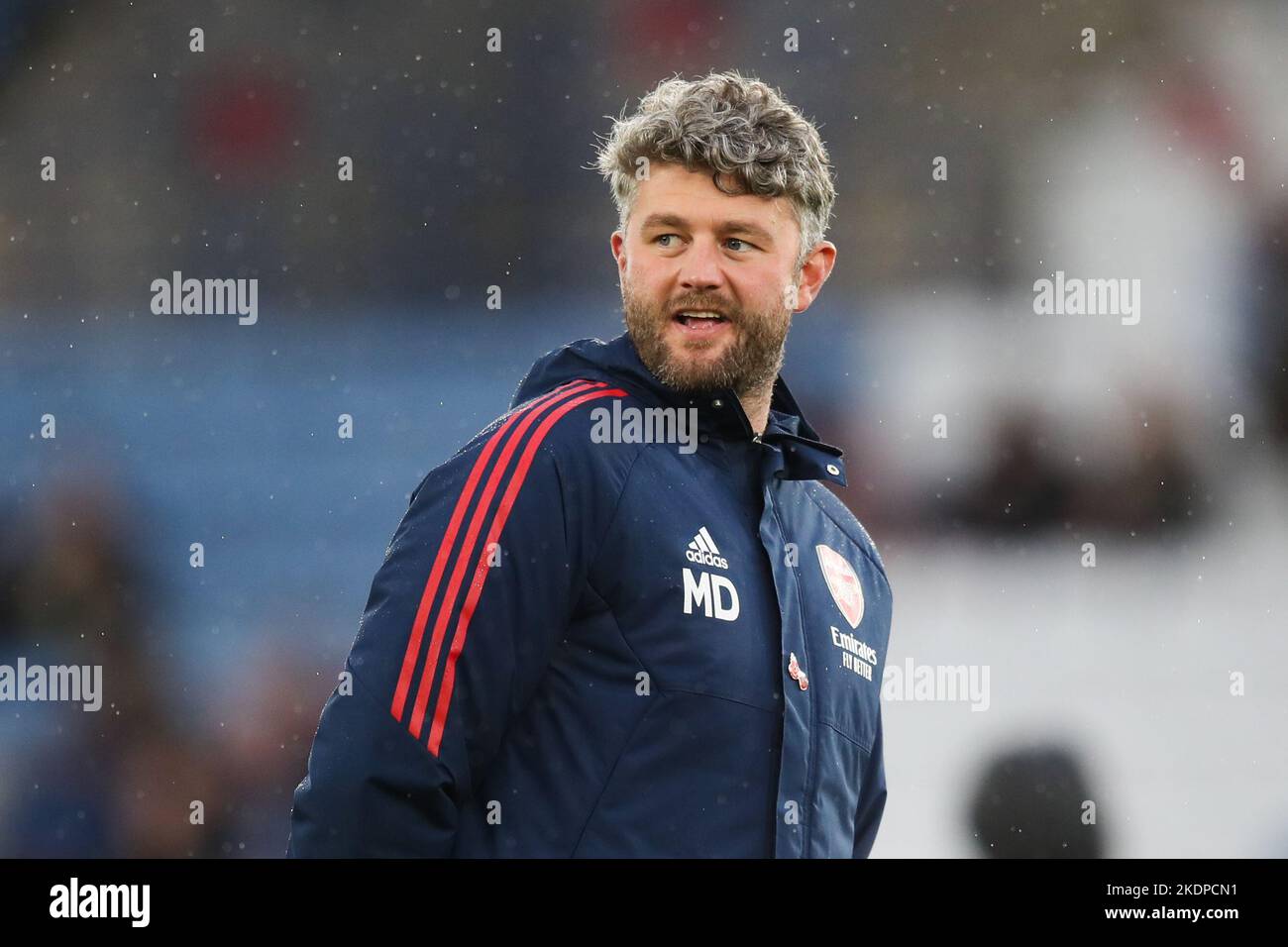 Arsenal’s Sports psychologist Matt Domville during the Barclays Women's ...