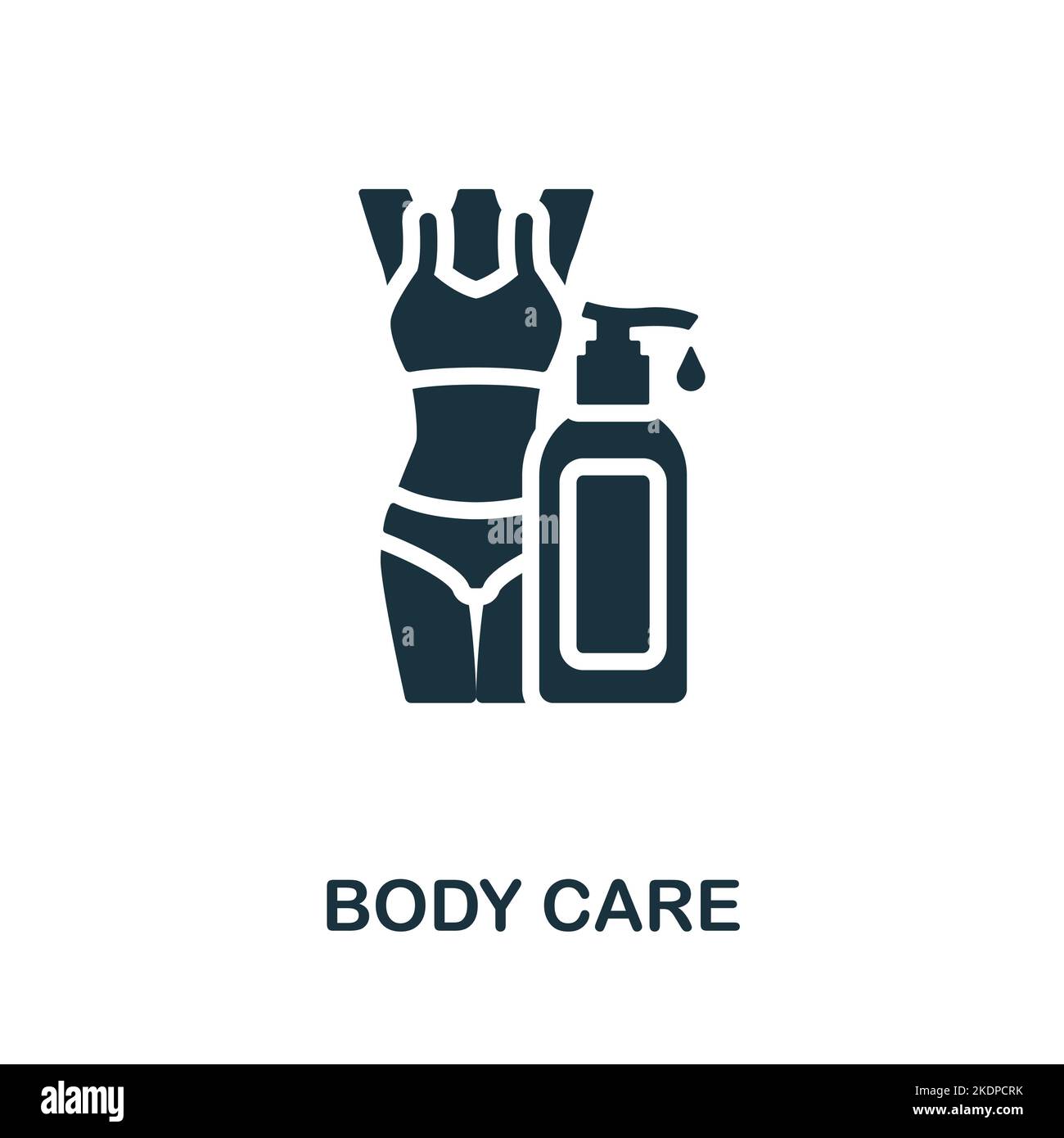 Bady Care icon. Simple line element detox diet symbol for templates ...