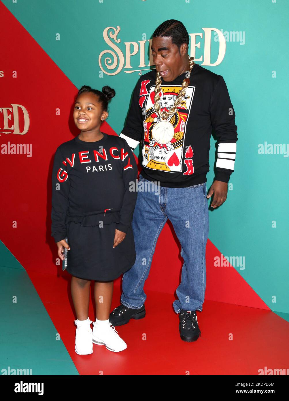 New York City, NY, November 7, 2022, Tracy Morgan and Maven Morgan ...