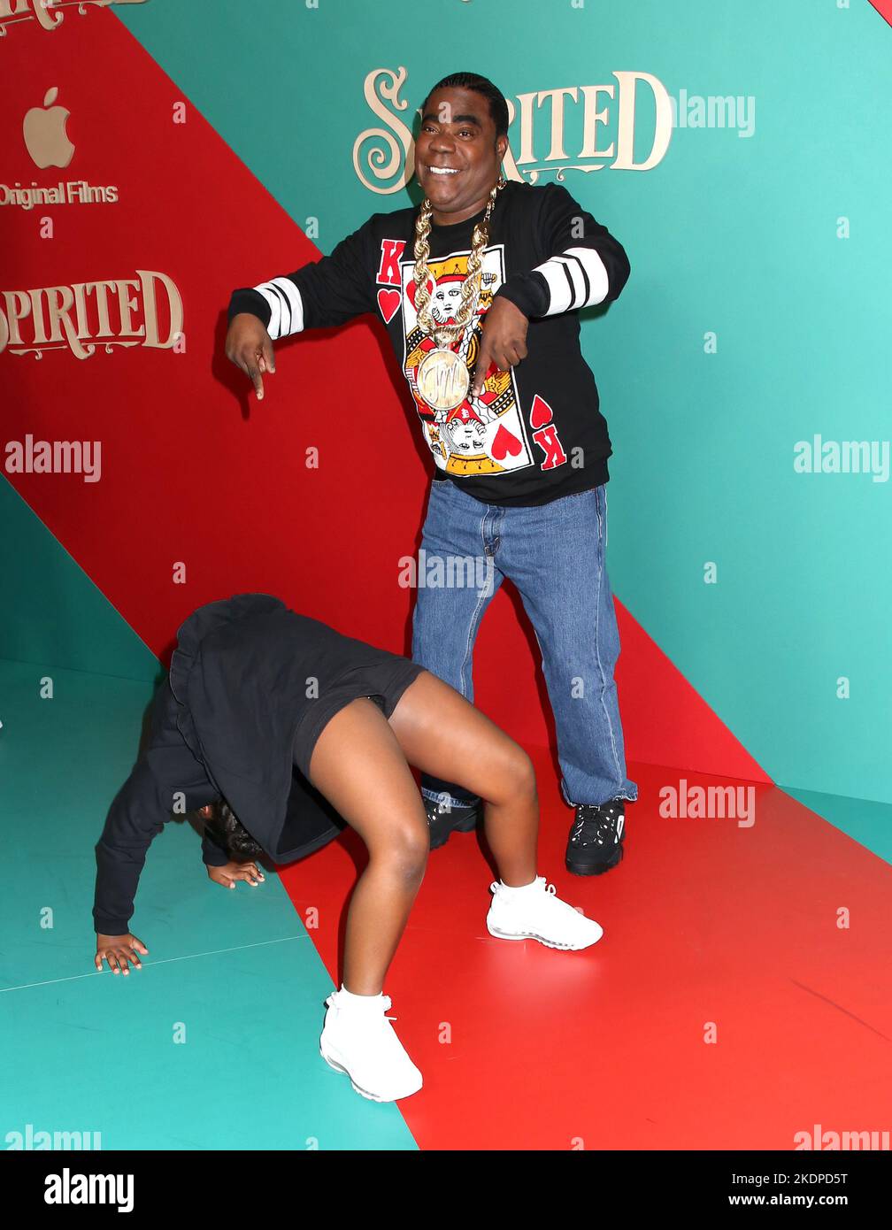 New York City, NY, November 7, 2022, Tracy Morgan and Maven Morgan ...