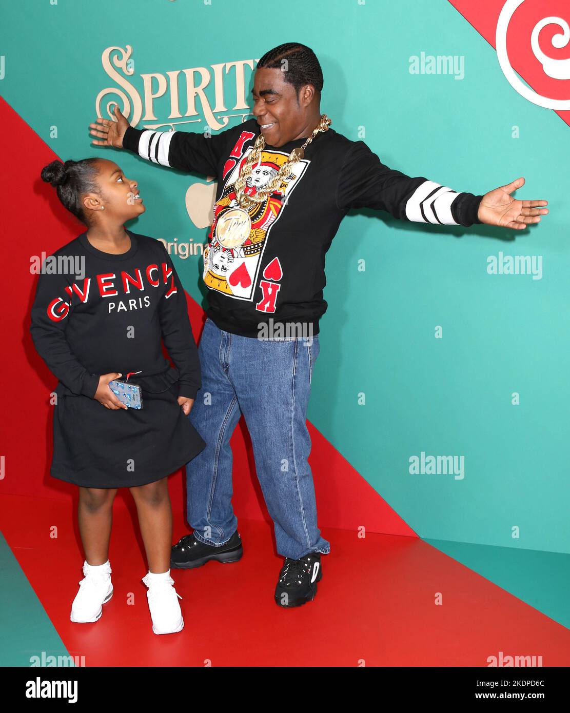 New York City, NY, November 7, 2022, Tracy Morgan and Maven Morgan ...