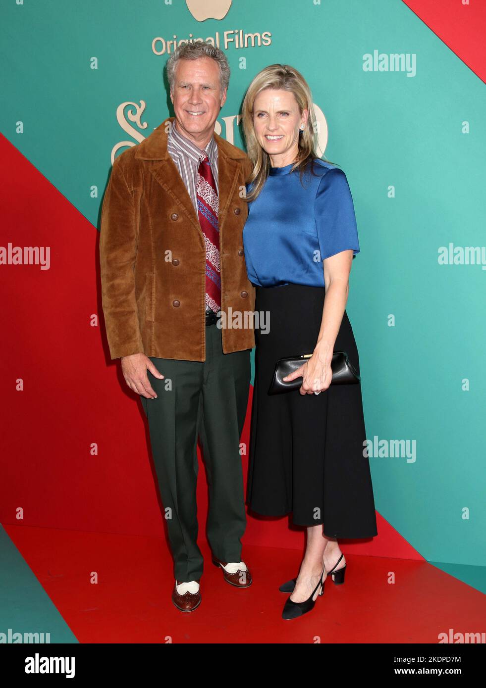 New York City, NY, November 7, 2022, Will Ferrell and Viveca Paulin ...