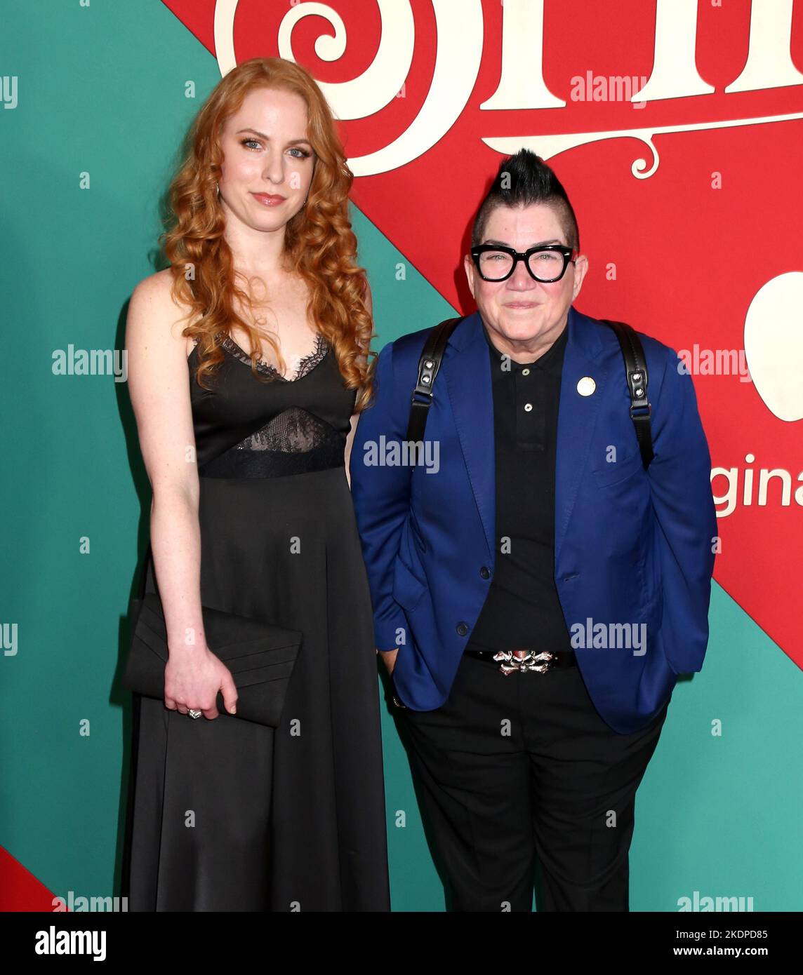 New York City, NY, November 7, 2022, Lea DeLaria and Dalia Gladstone ...