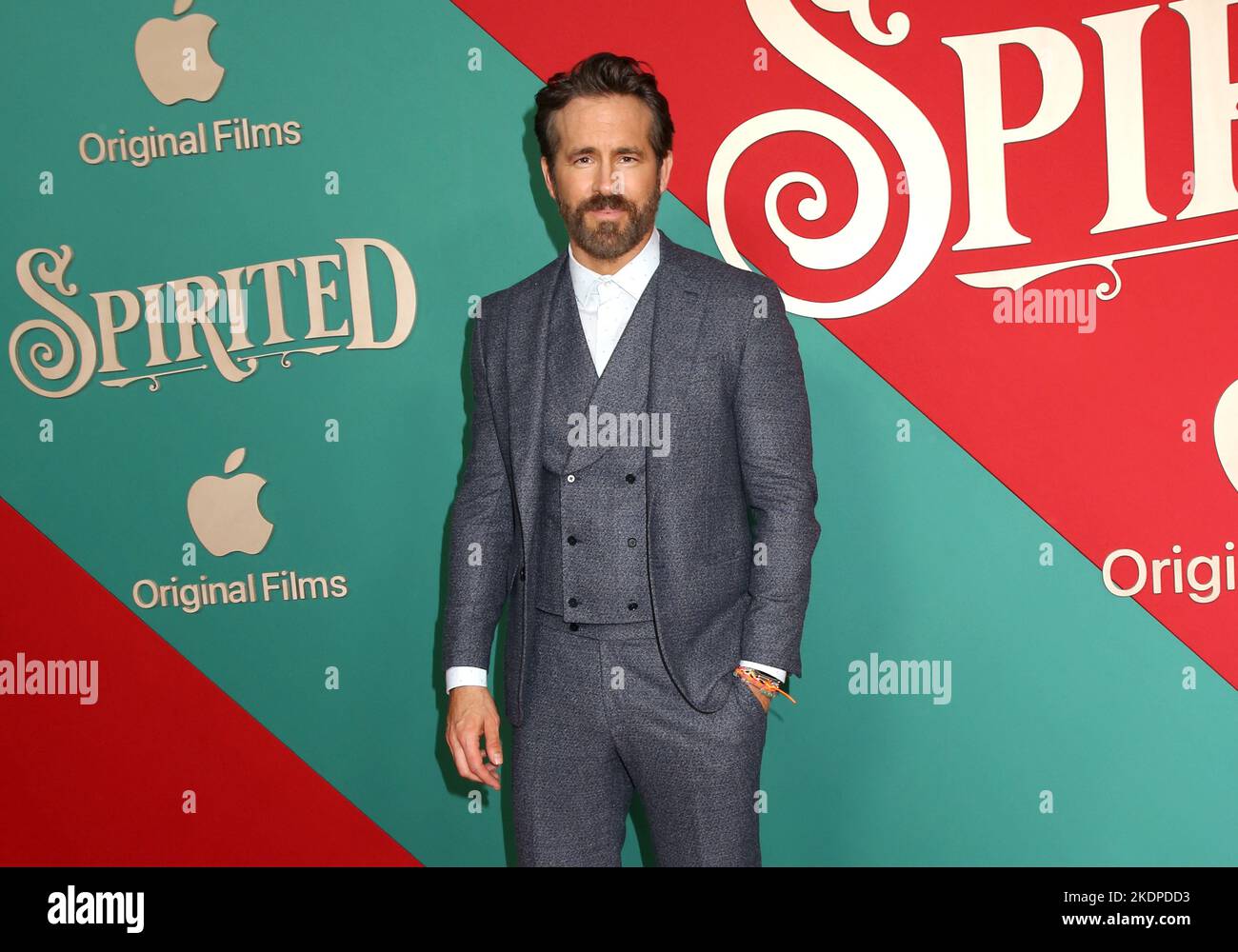 New York City, NY, November 7, 2022, Ryan Reynolds attending the ...