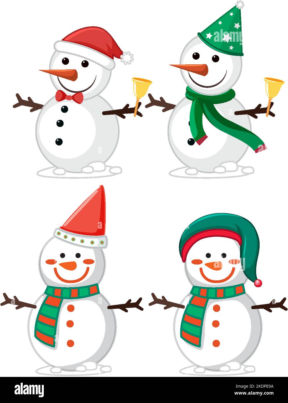 Snowman series Cut Out Stock Images & Pictures - Alamy