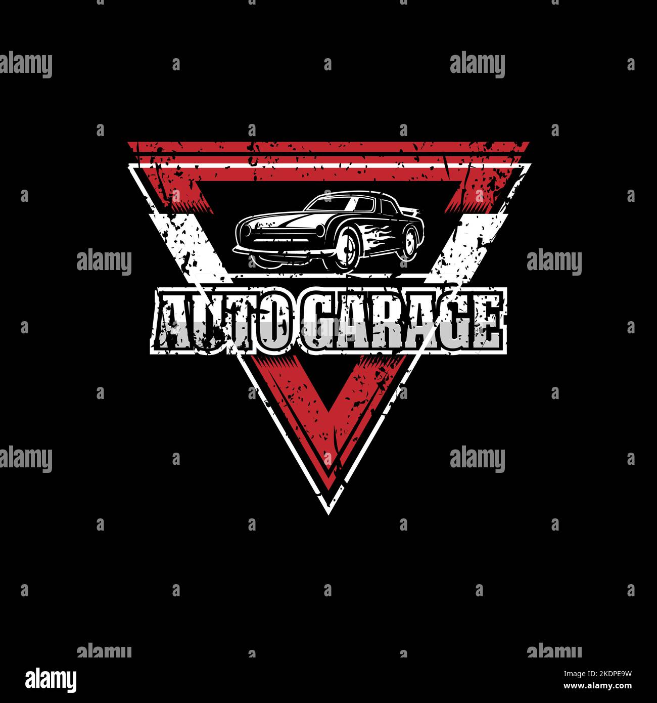Auto Garage rustic Logo Design vector, automotive repair logo template ...