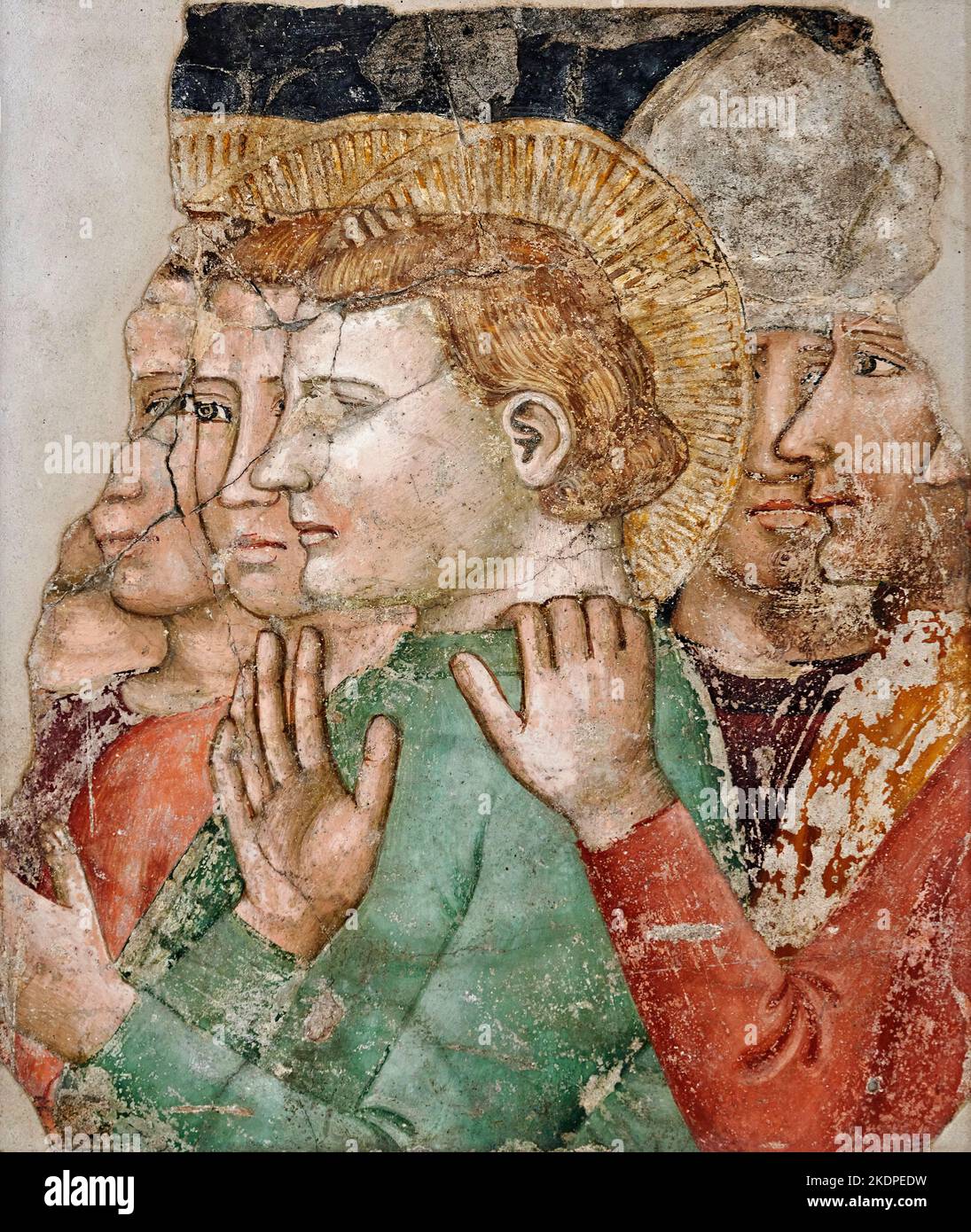Santi - affresco staccato - cerchia del Secondo Maestro di San Zeno ...