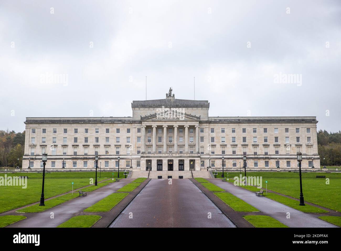 Stock image of Parliament Buildings at Stormont Estate, in Northern ...