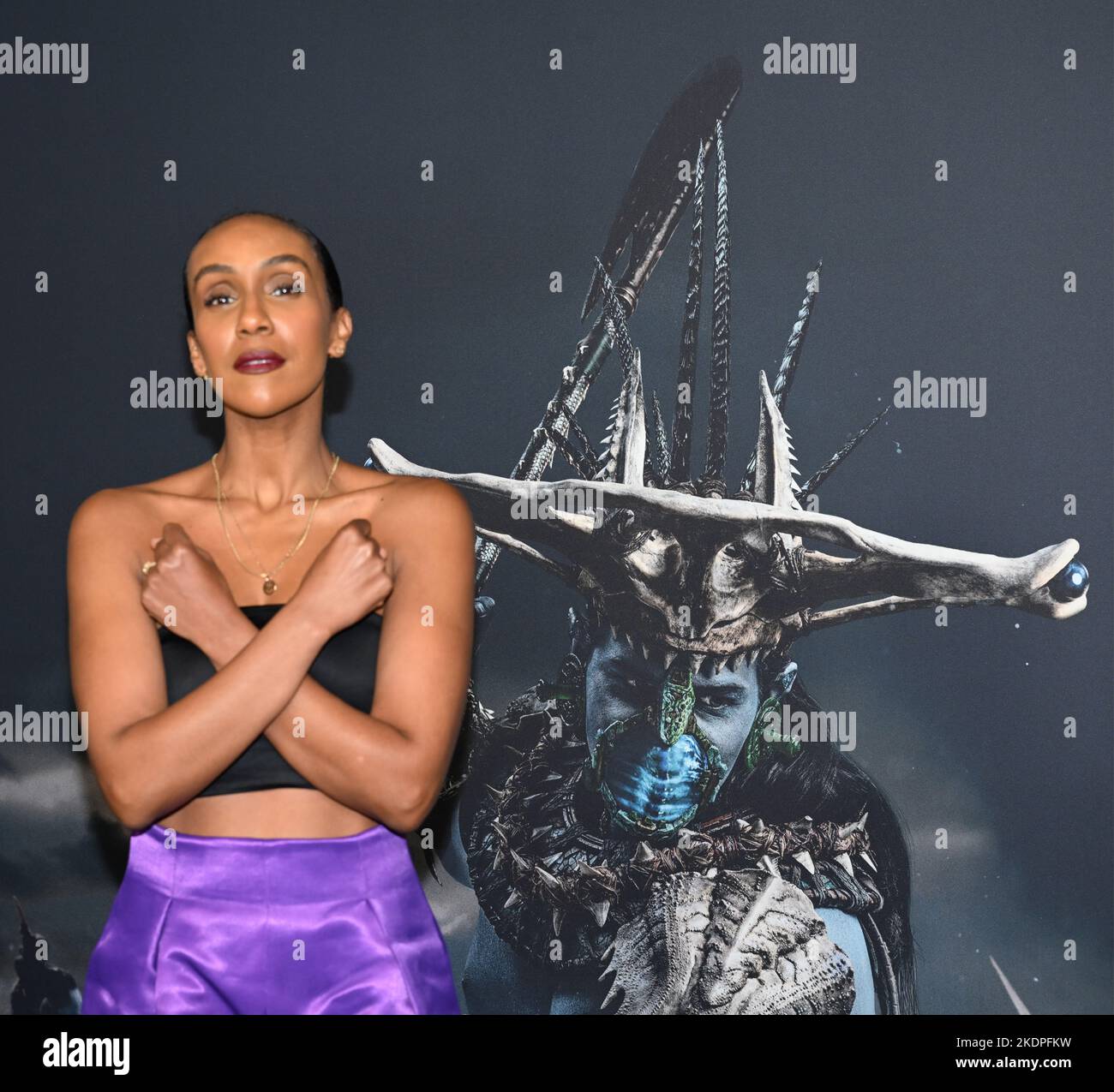 Berlin, Germany. 07th Nov, 2022. Presenter Hadnet Tesfai arrives at the ...