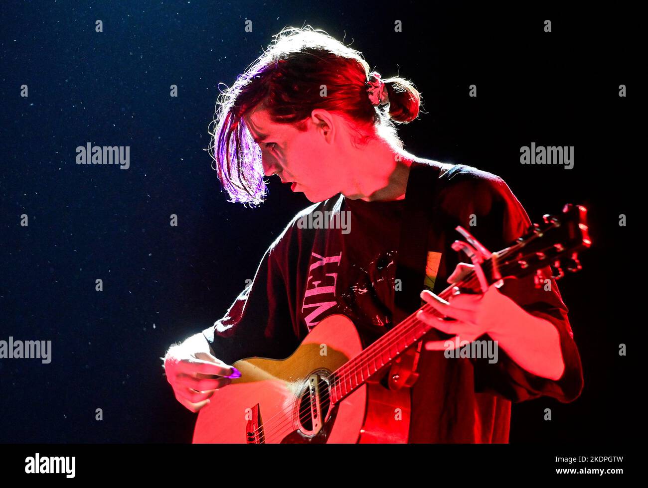 Prague, Czech Republic. 07th Nov, 2022. American singer Ezra Furman ...