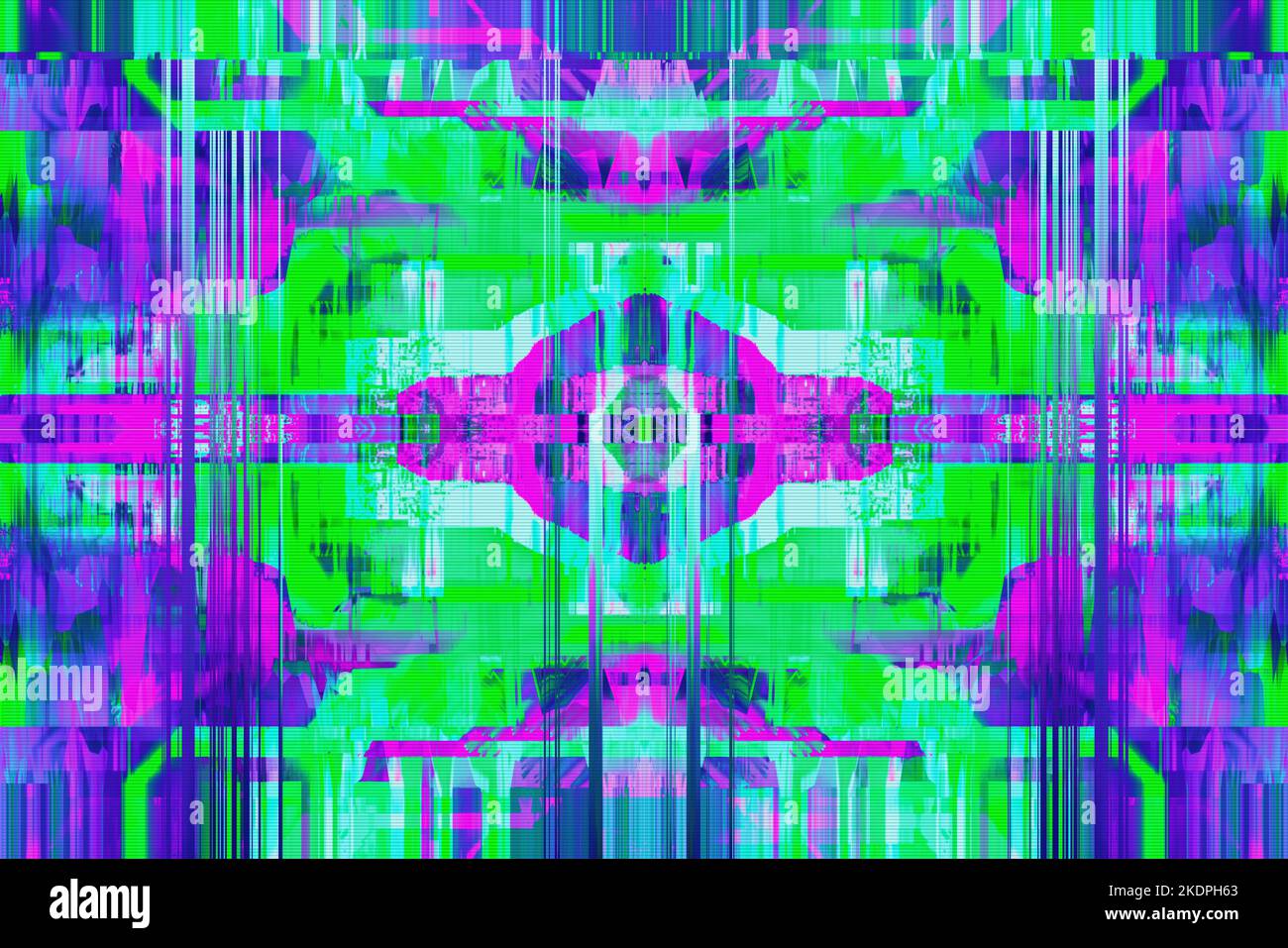 Motion Glitch Multicolored Distorted textured psychedelic zebra ...