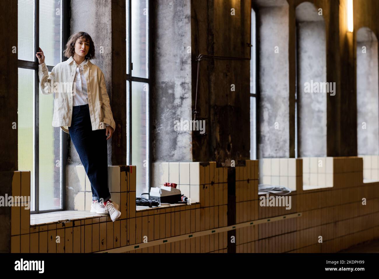 Bochum, Germany. 07th Nov, 2022. Friederike Becht, actress, photographed at the Jahrhunderthalle ...