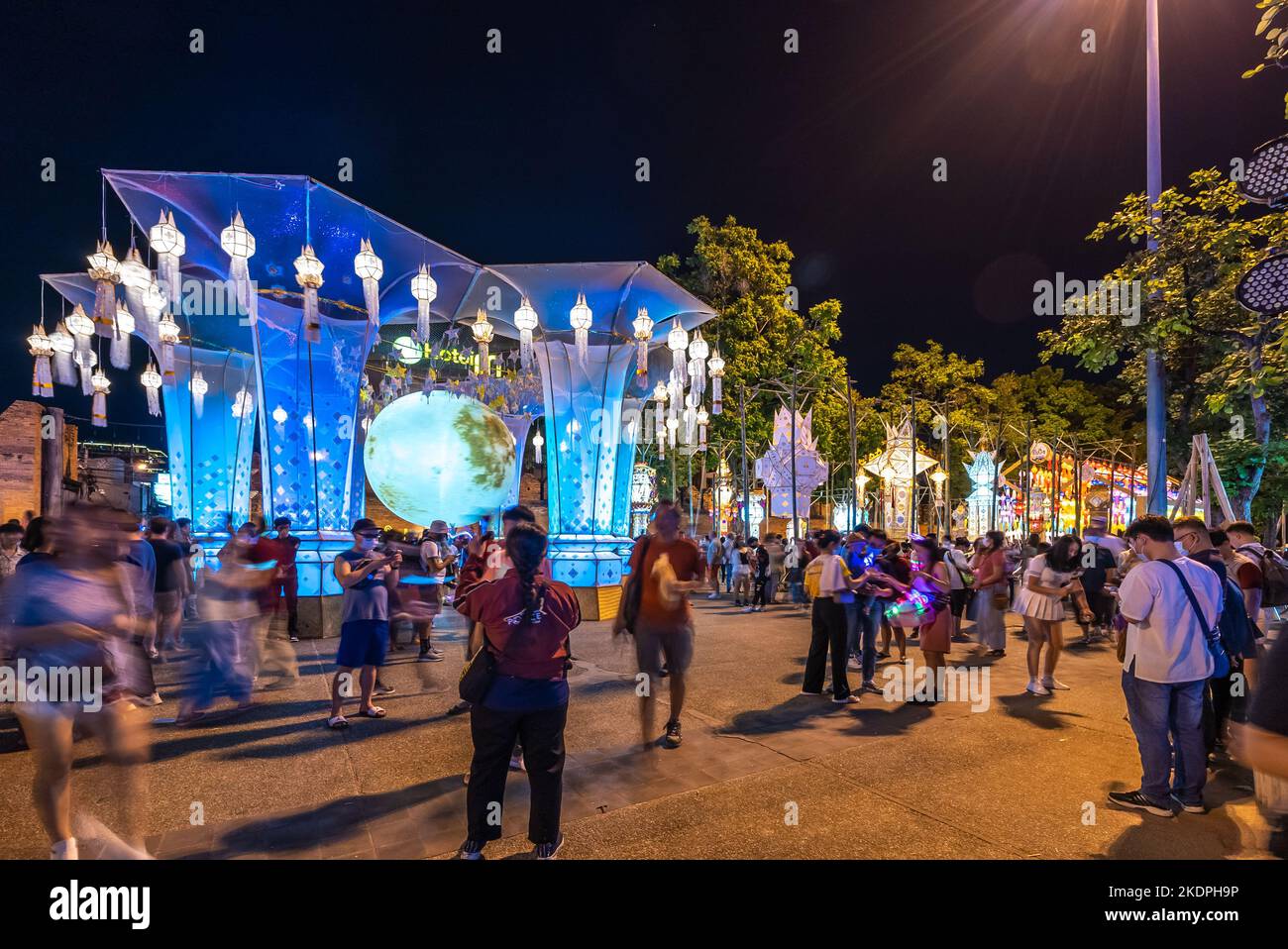 Chiang Mai, Thailand - 7 November 2022 - Tourists enjoy their time ...