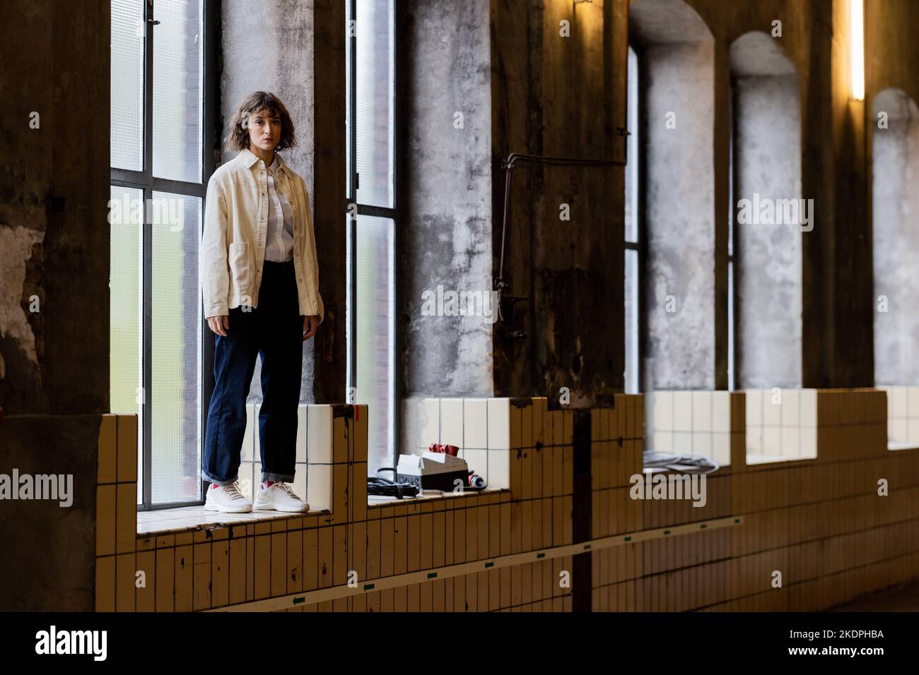 Bochum, Germany. 07th Nov, 2022. Friederike Becht, actress, photographed at the Jahrhunderthalle ...