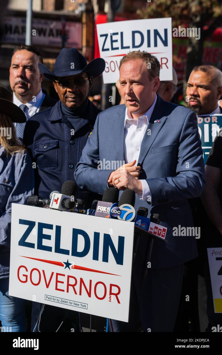 Bronx, United States. 07th Nov, 2022. Republican gubernatorial ...