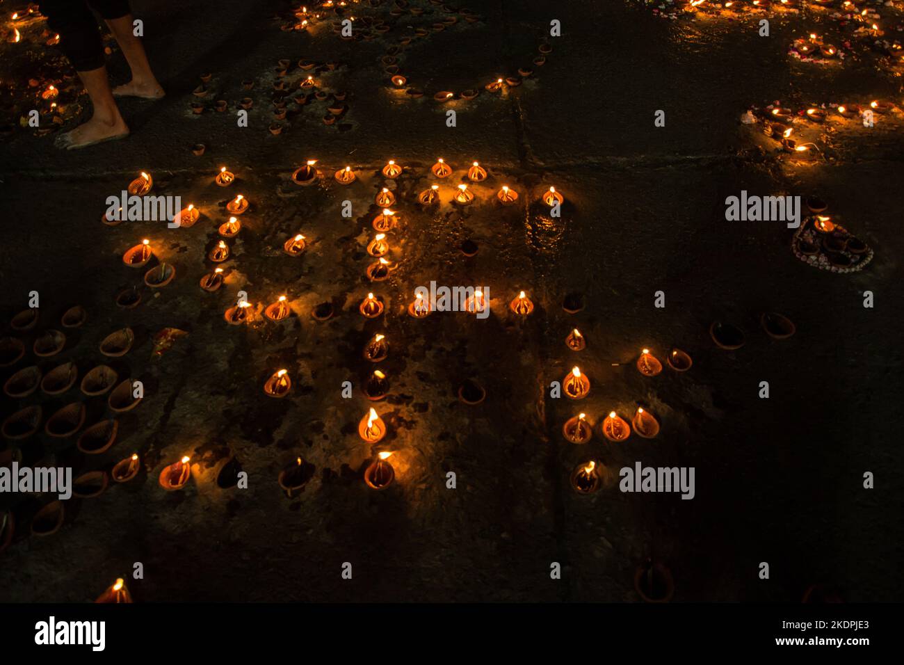 Nimtala burning ghat hi-res stock photography and images - Alamy